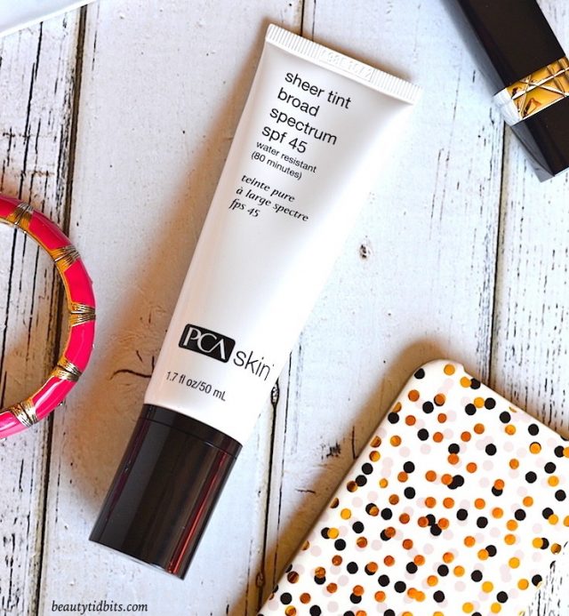 PCA Skin Sheer Tint Broad Spectrum SPF 45 - BeautyTidbits