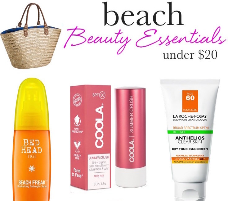 Beach Beauty Essentials (Under $20!) For a Fresh & Fabulous Look