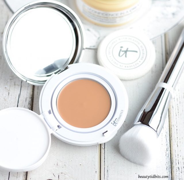 IT Cosmetics Confidence in a Compact Solid Serum Foundation - BeautyTidbits