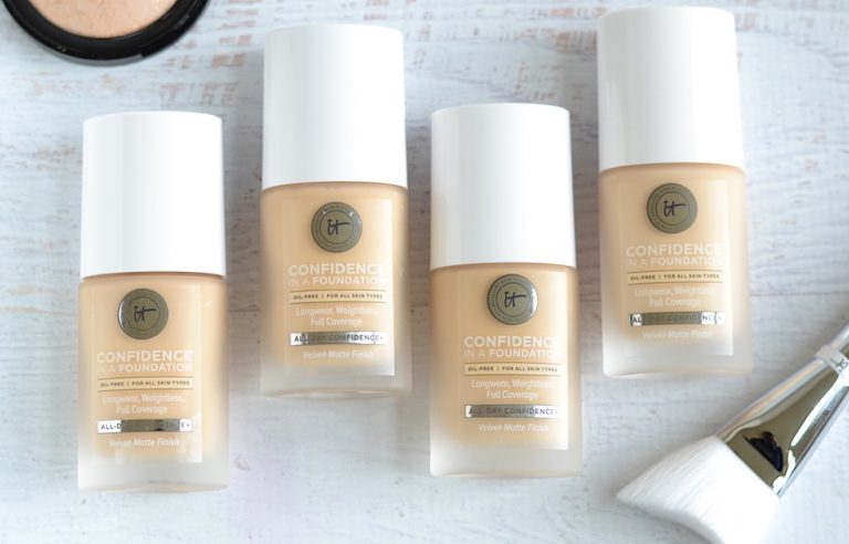 IT Cosmetics Confidence in a Foundation Review and Swatches