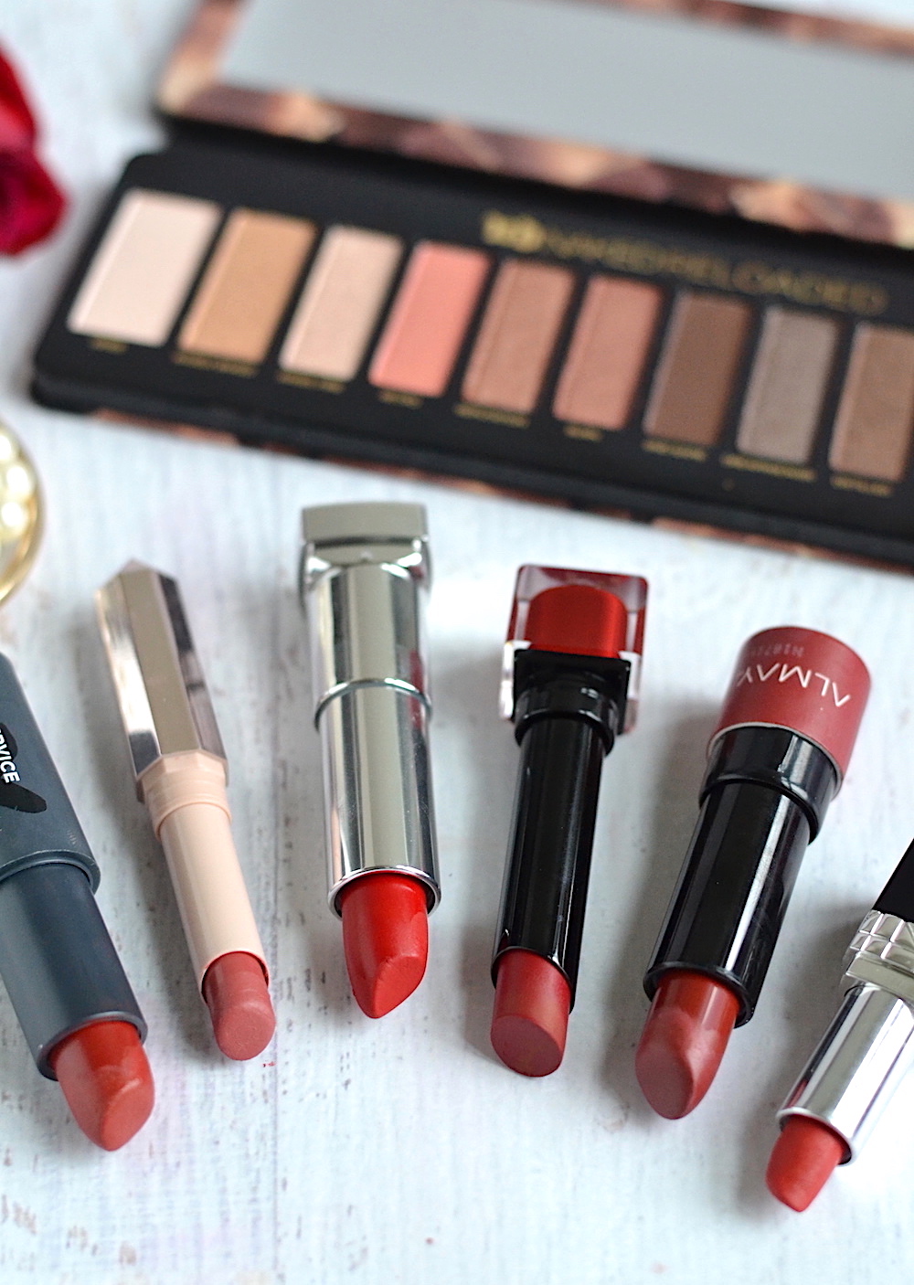 Favorite Five: Matte Red Lipsticks That I Really Like