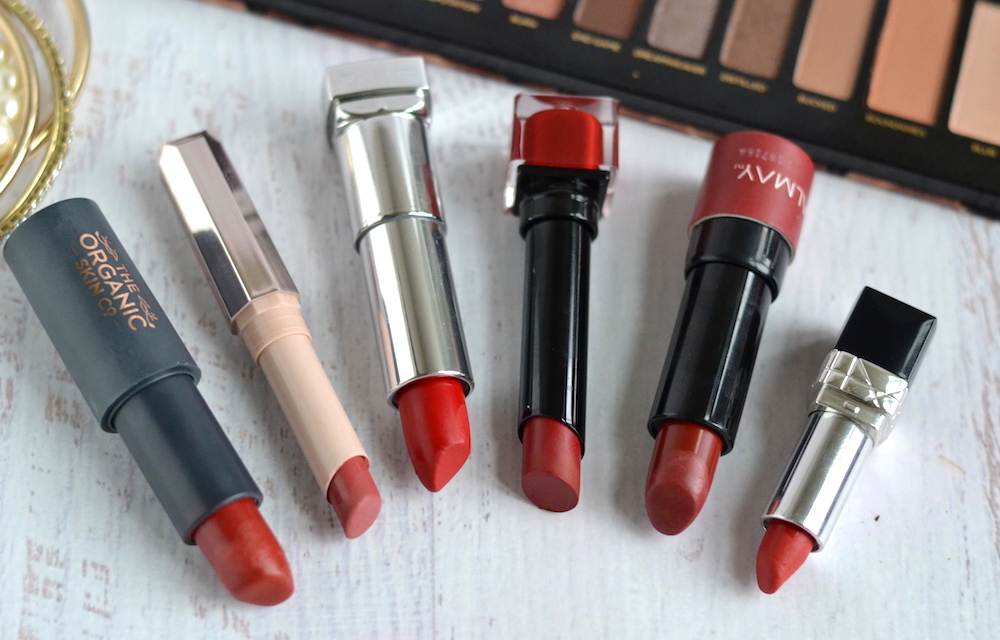 Favorite Five: Matte Red Lipsticks That I Really Like