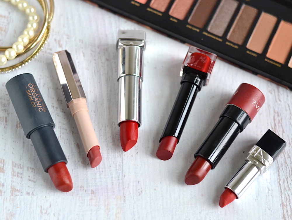 Favorite Five: Matte Red Lipsticks That I Really Like
