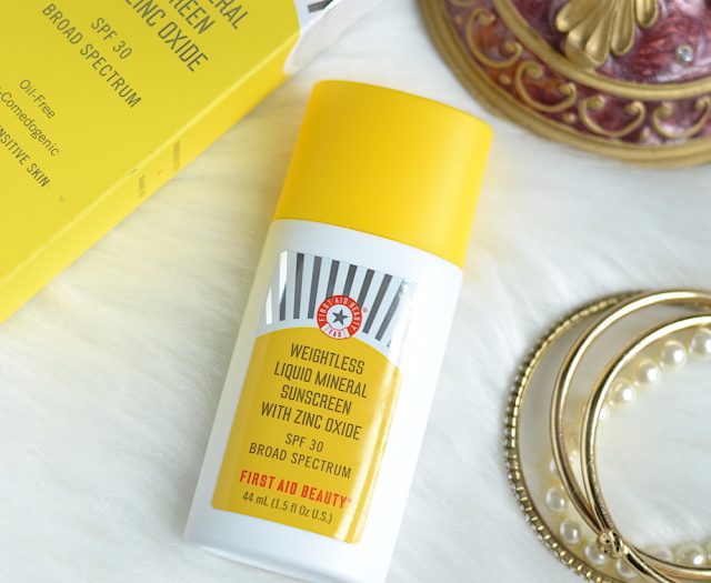 First Aid Beauty Weightless Liquid Mineral SPF 30: Super Light & Invisible