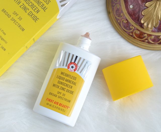 First Aid Beauty Weightless Liquid Mineral SPF 30: Super Light & Invisible