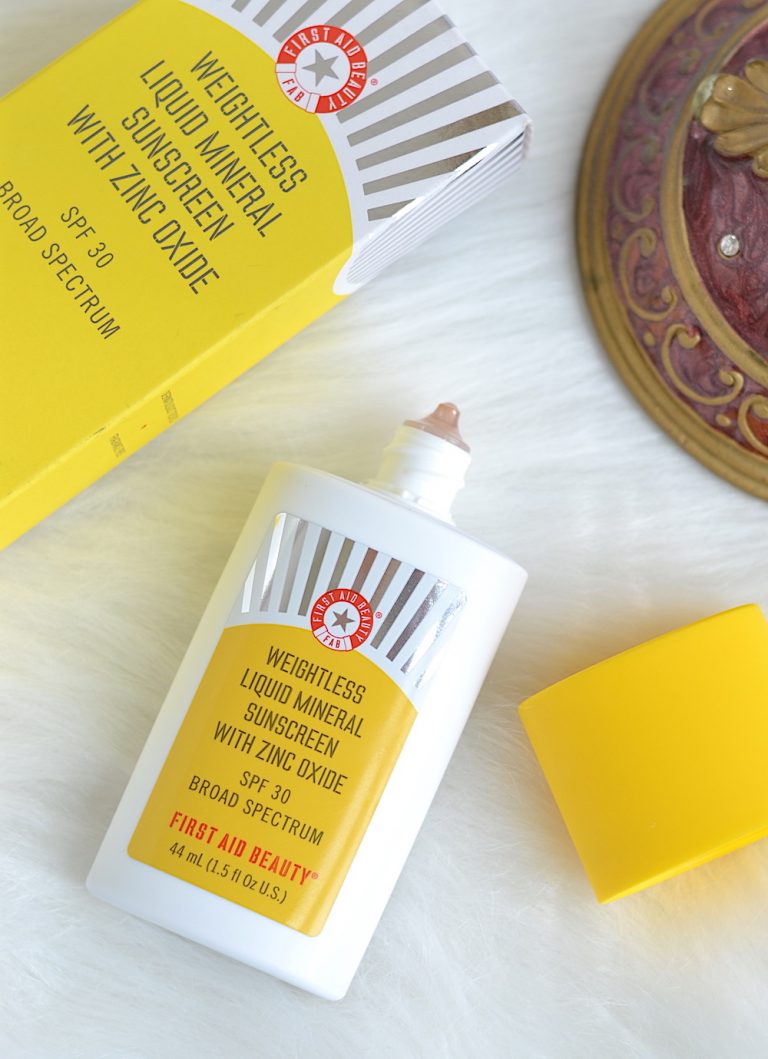 First Aid Beauty Weightless Liquid Mineral SPF 30: Super Light & Invisible