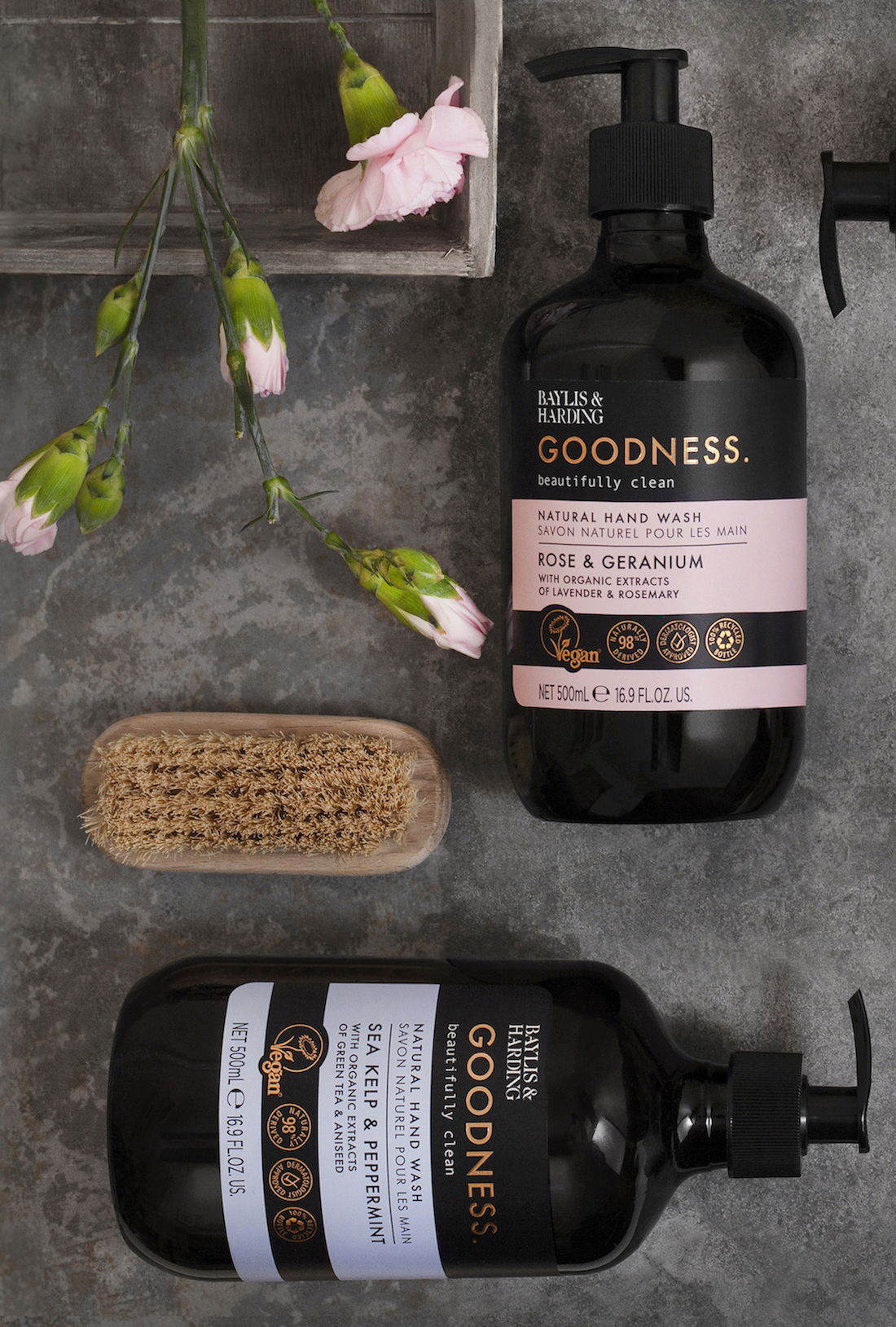 NEW at Target! Baylis & Harding Goodness Natural Hand Wash Collection