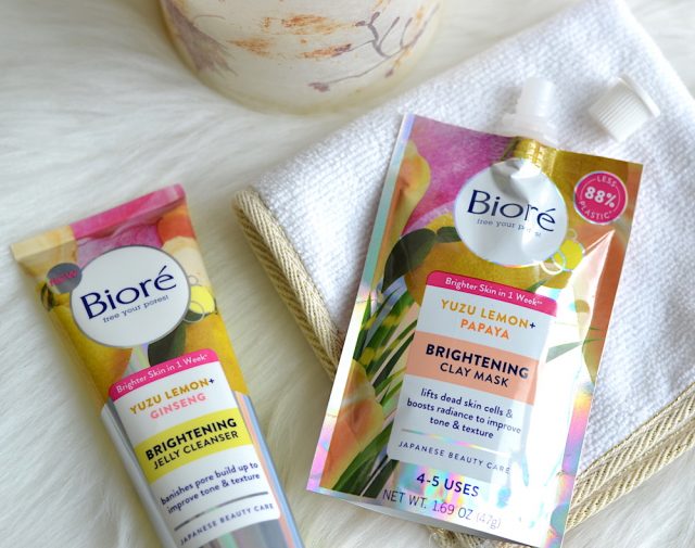 NEW Biore Brightening Skincare Collection