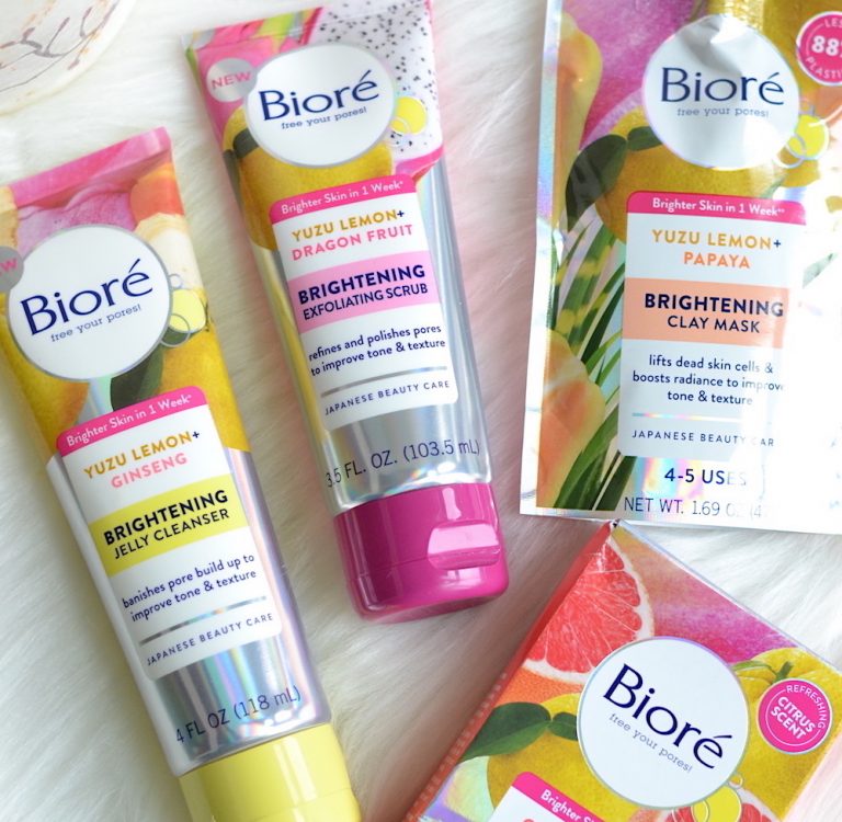 NEW Biore Brightening Skincare Collection