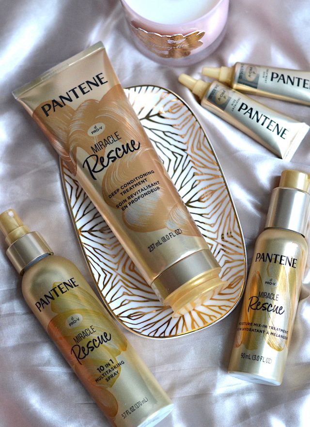 Dry, Damaged Hair Savior! NEW Pantene Miracle Rescue Collection