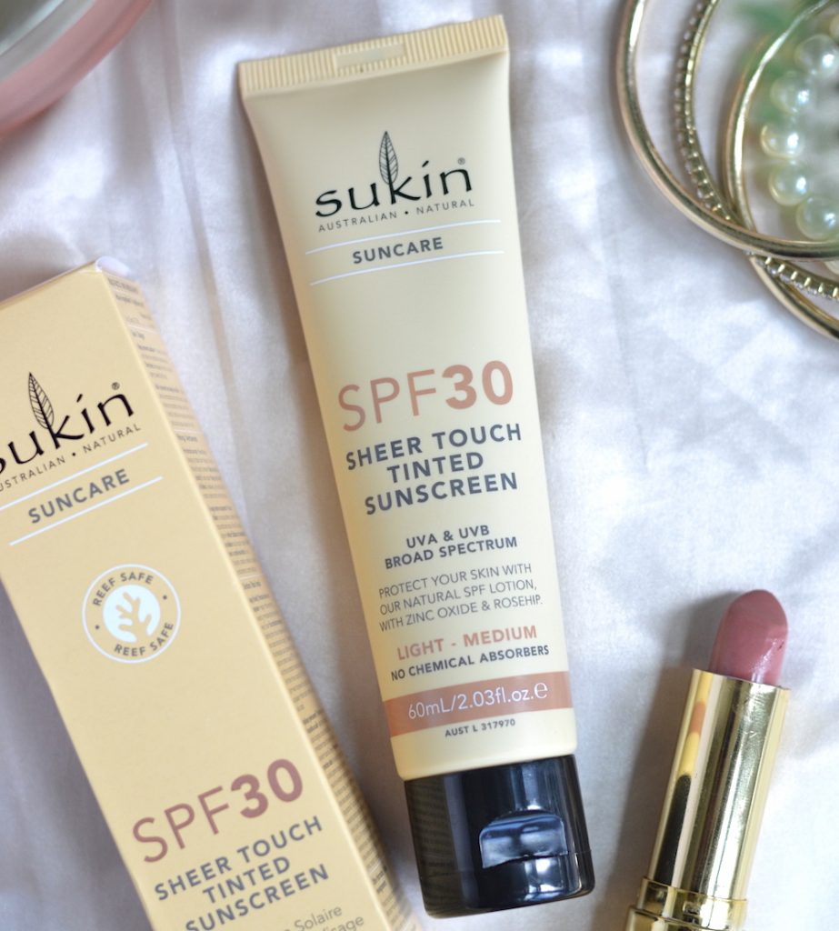 Drugstore Delight! Sukin Sheer Touch Tinted Mineral Sunscreen SPF 30
