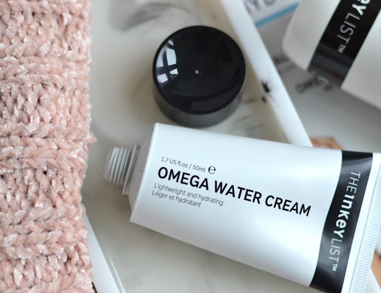 NEW From Inkey List! Omega Water Cream and Hyaluronic Acid Cleanser