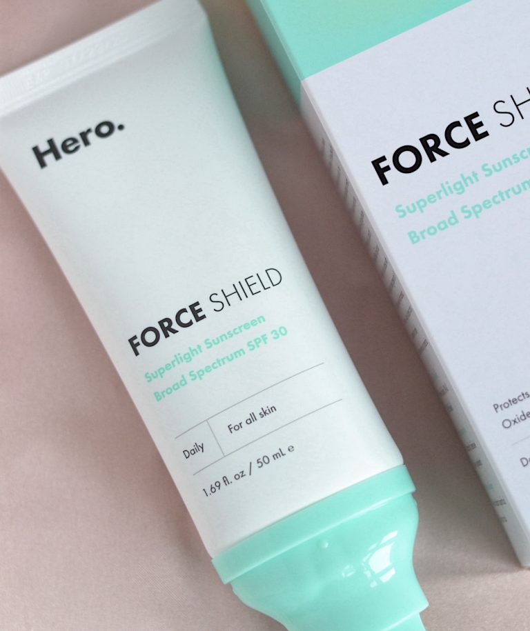 Acne-Prone Skin? You Need Hero Force Shield Superlight Sunscreen