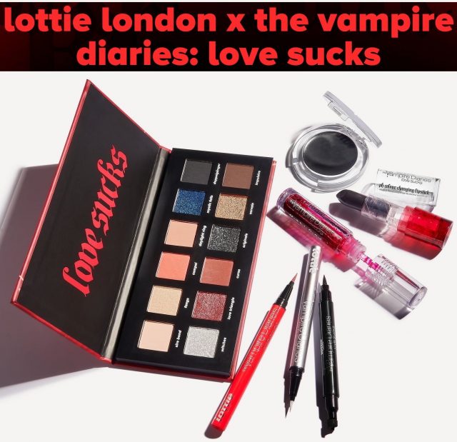 Lottie London x The Vampire Diaries: Love Sucks Collection
