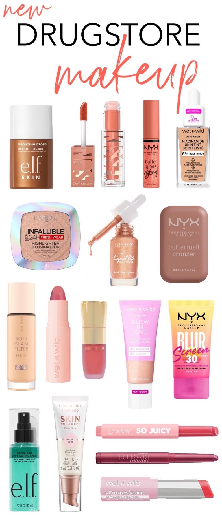 27 New Drugstore Makeup Must-haves For Spring 2024