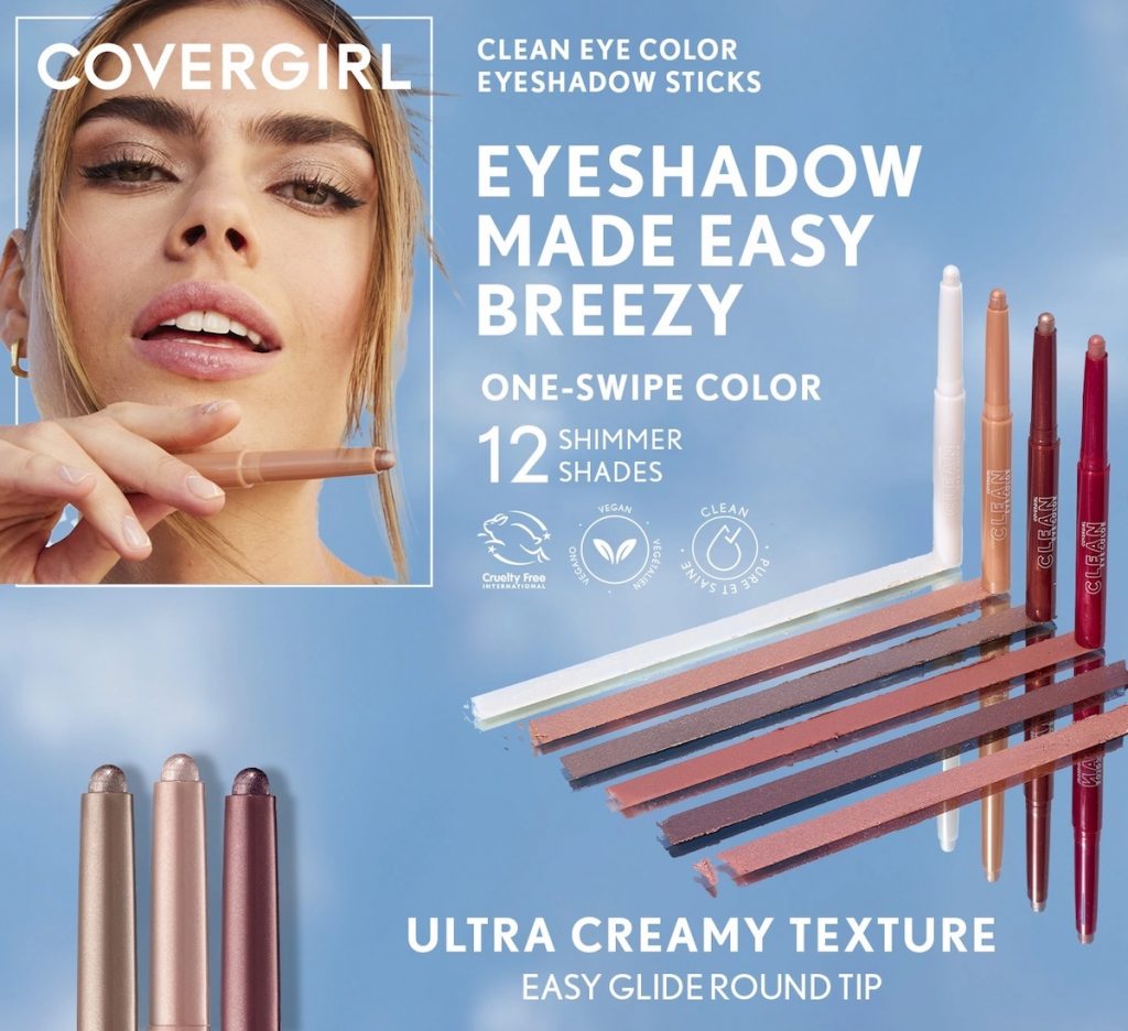 Covergirl Clean Eye Color Eyeshadow Sticks (Plus a Dupe Alert!)