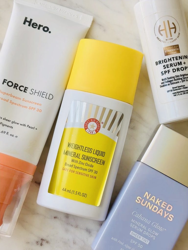 4 Must-Have Mineral Sunscreens You'll Want to Wear Everyday