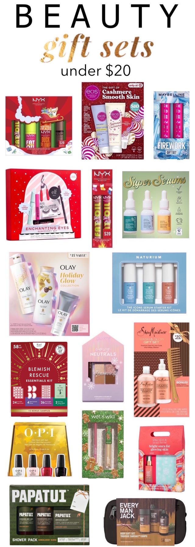 34 Drugstore Makeup & Beauty Gift Sets Under $20