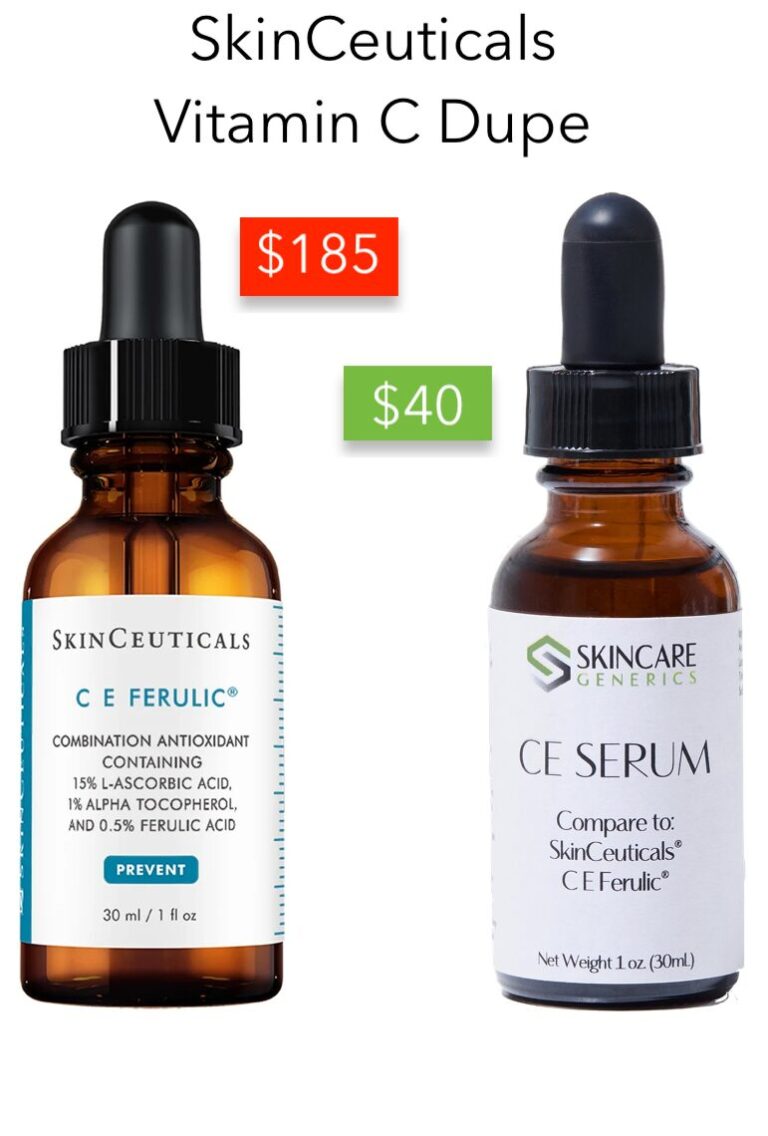 SkinCeuticals Vitamin C Dupe: Skincare Generics CE Serum